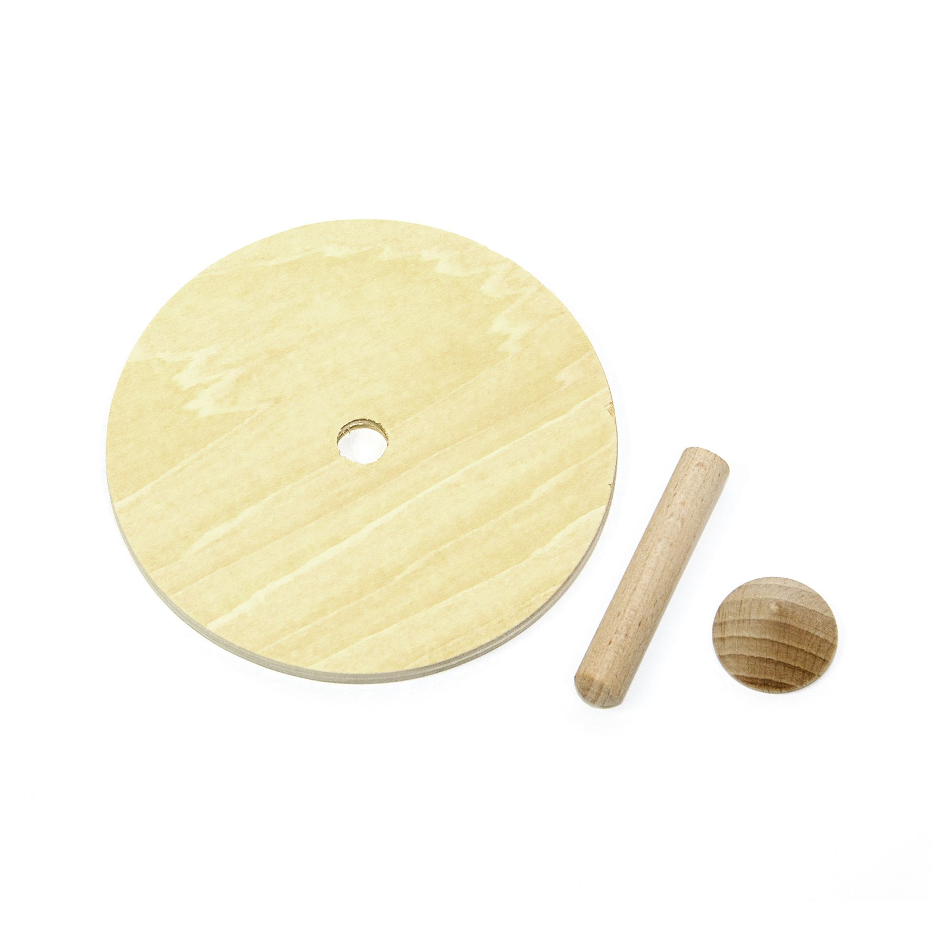 Top Spinner Fascination, wooden spinning top incl. 6 overlay discs ...