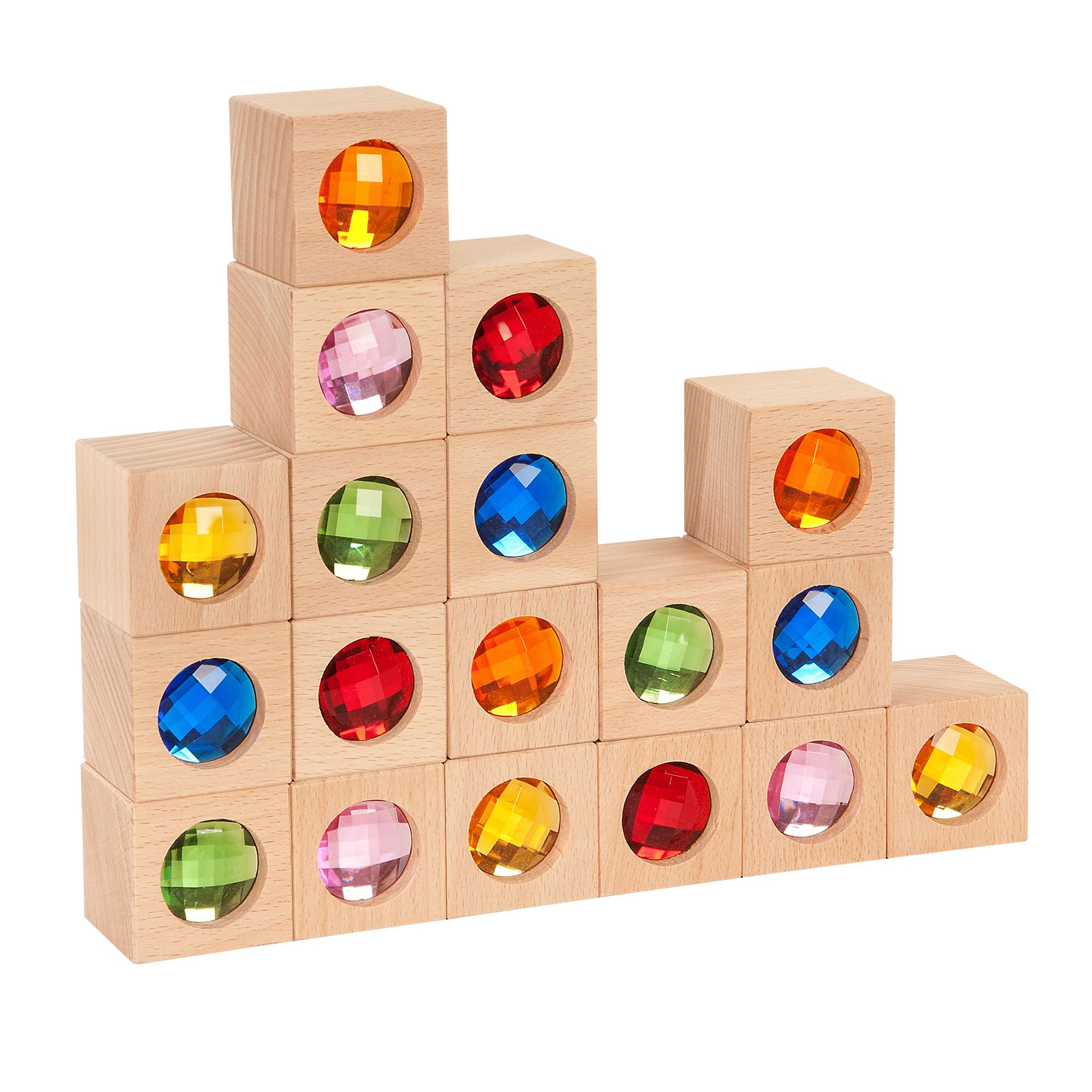 KRAFT Pack de blocs en bois, lot de 246 pièces | 302-032