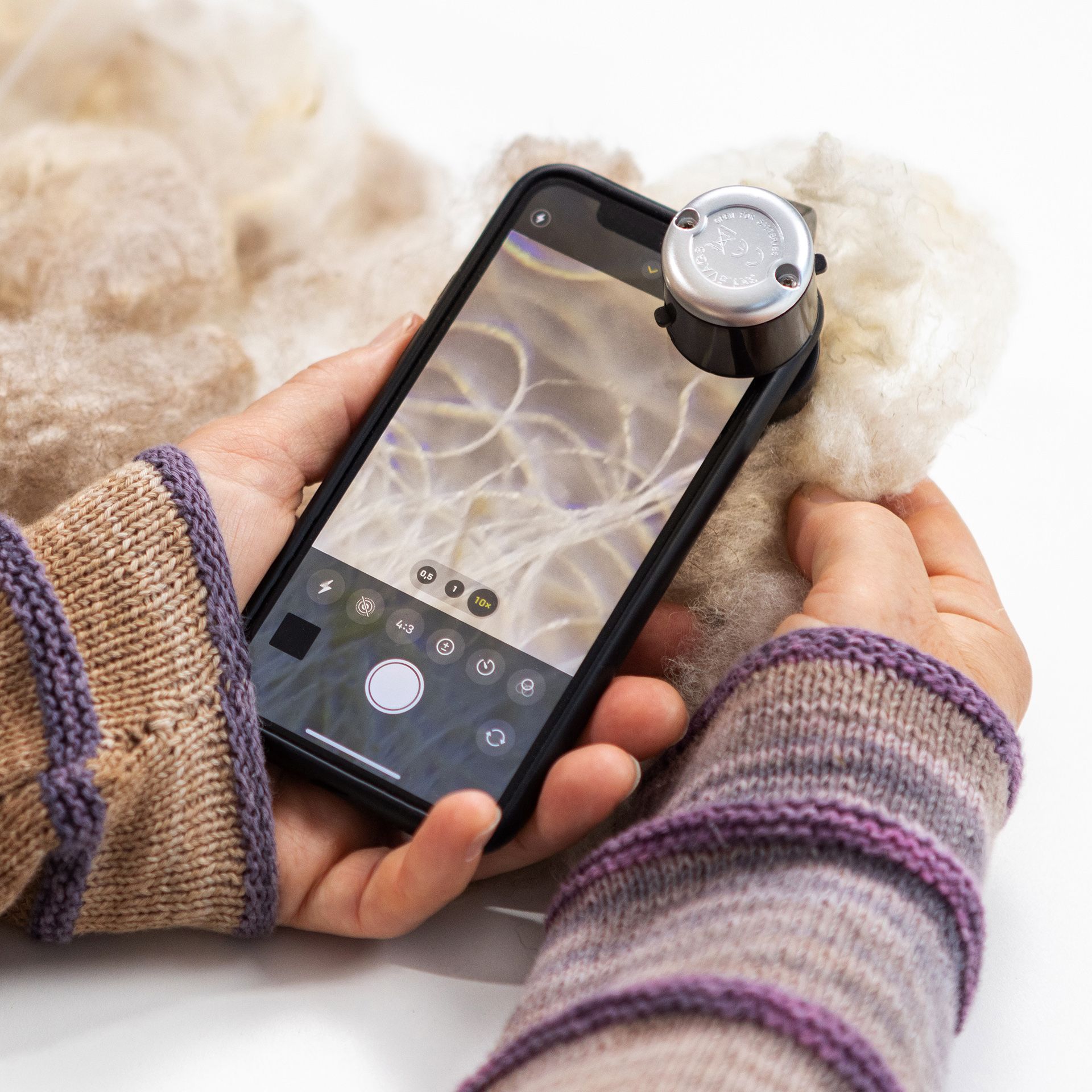 Handy microscope | Camera attachment, 30x magnification | KRAFT