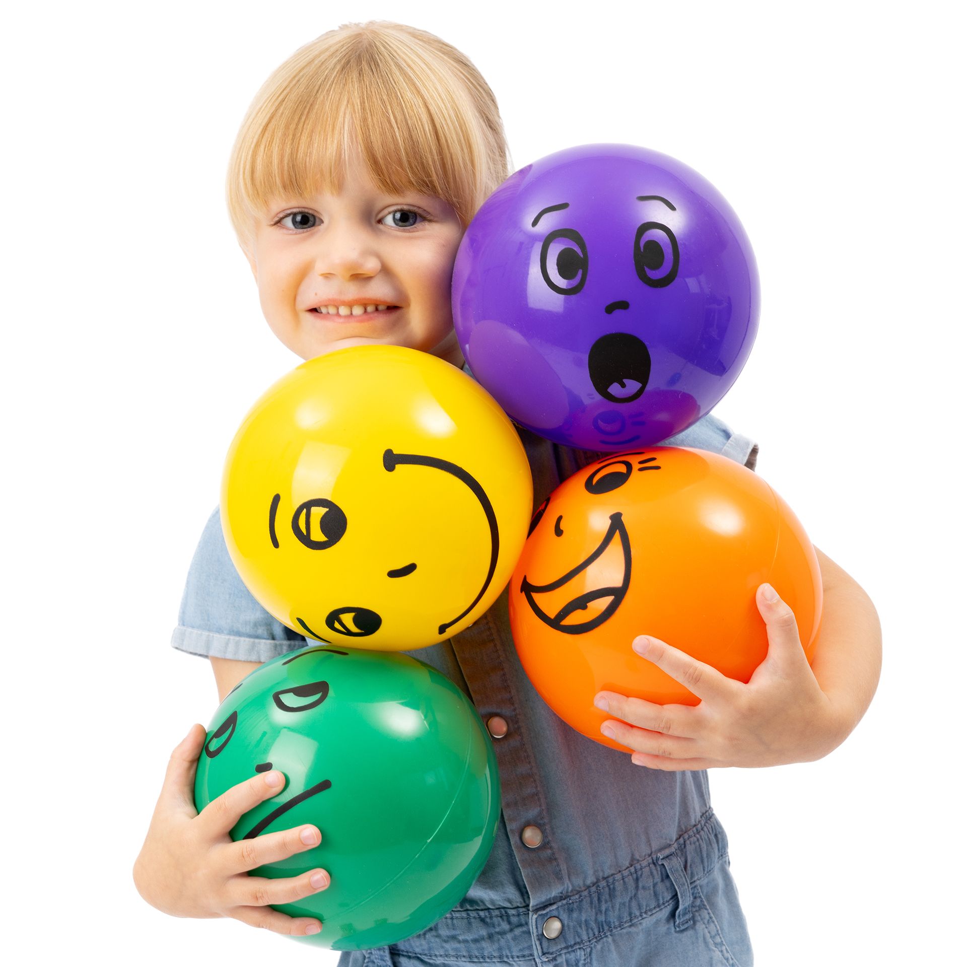 Feely emotion balls set | 8 colourful feelings | KRAFT