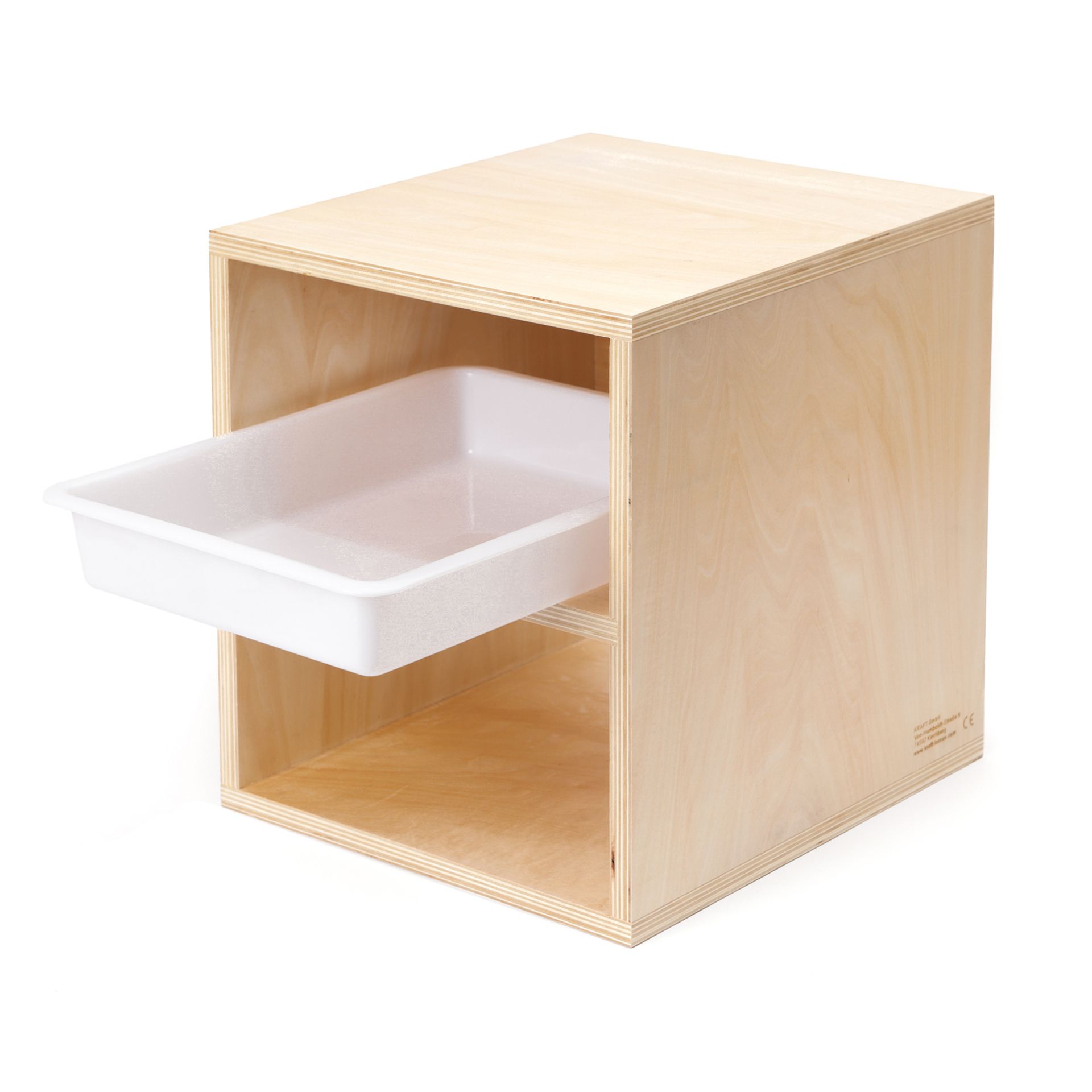 ABC daudzfunkcionālais pufs | + nodalījumi materiālu traukiem | KRAFT