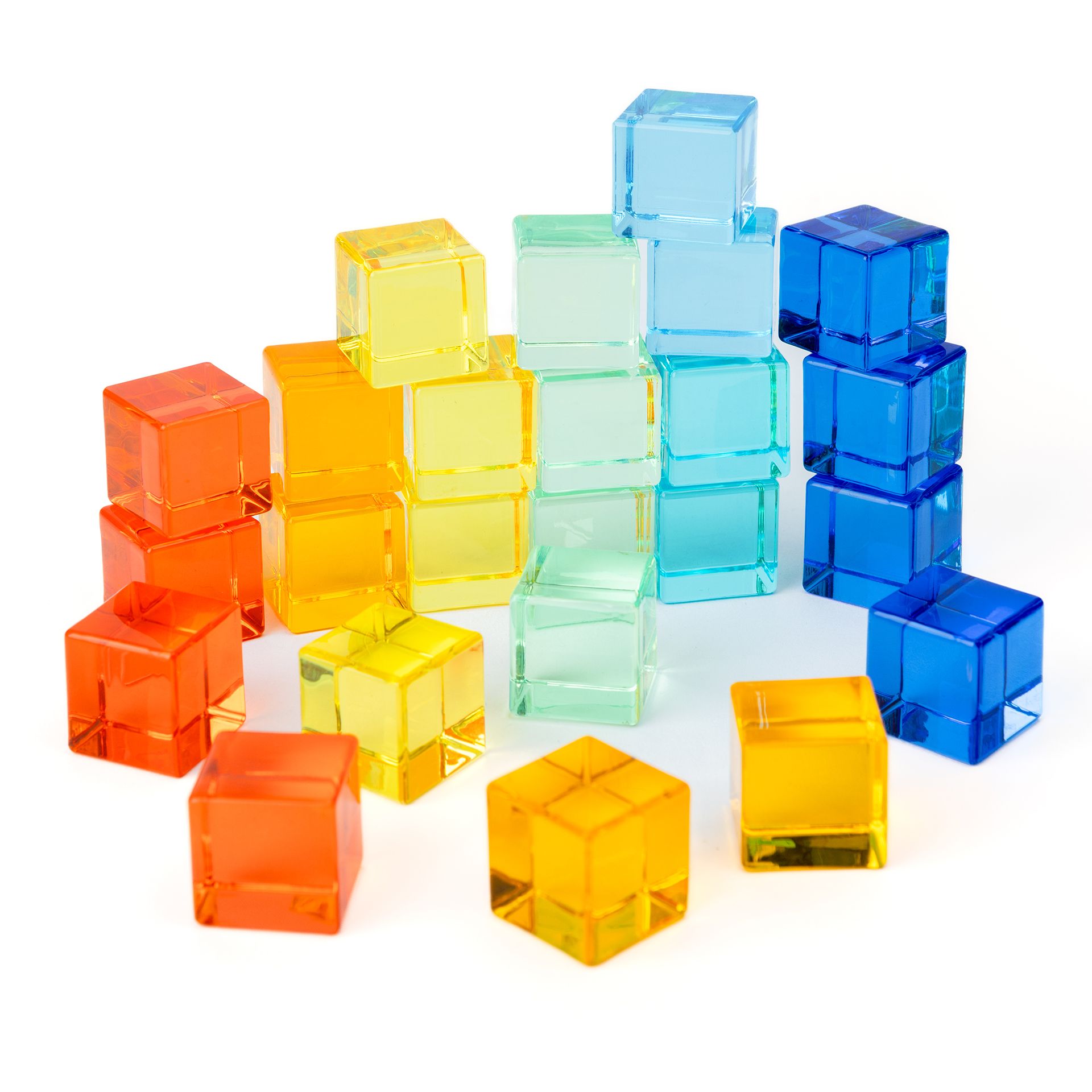 Shine Acrylic Blocks | 24-piece Set | KRAFT