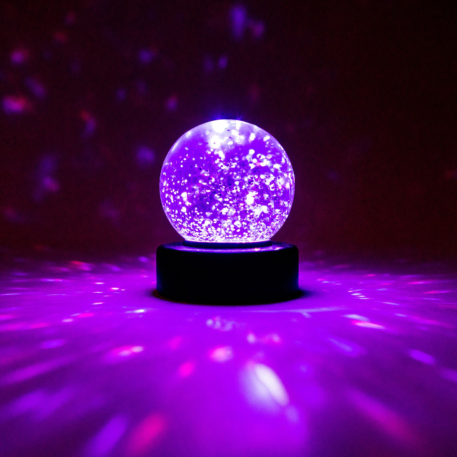 Glob magic cu sclipici LED | 107-303