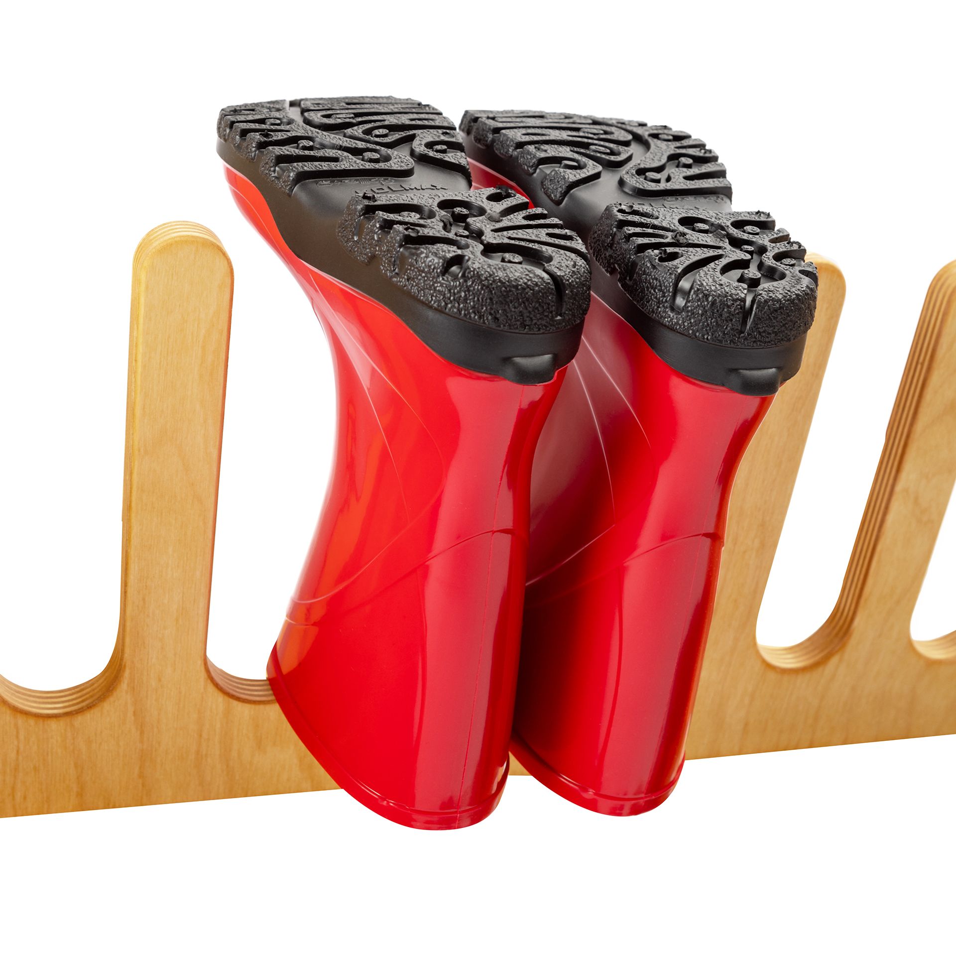 Wall boot rack | Stable birch multiplex | KRAFT