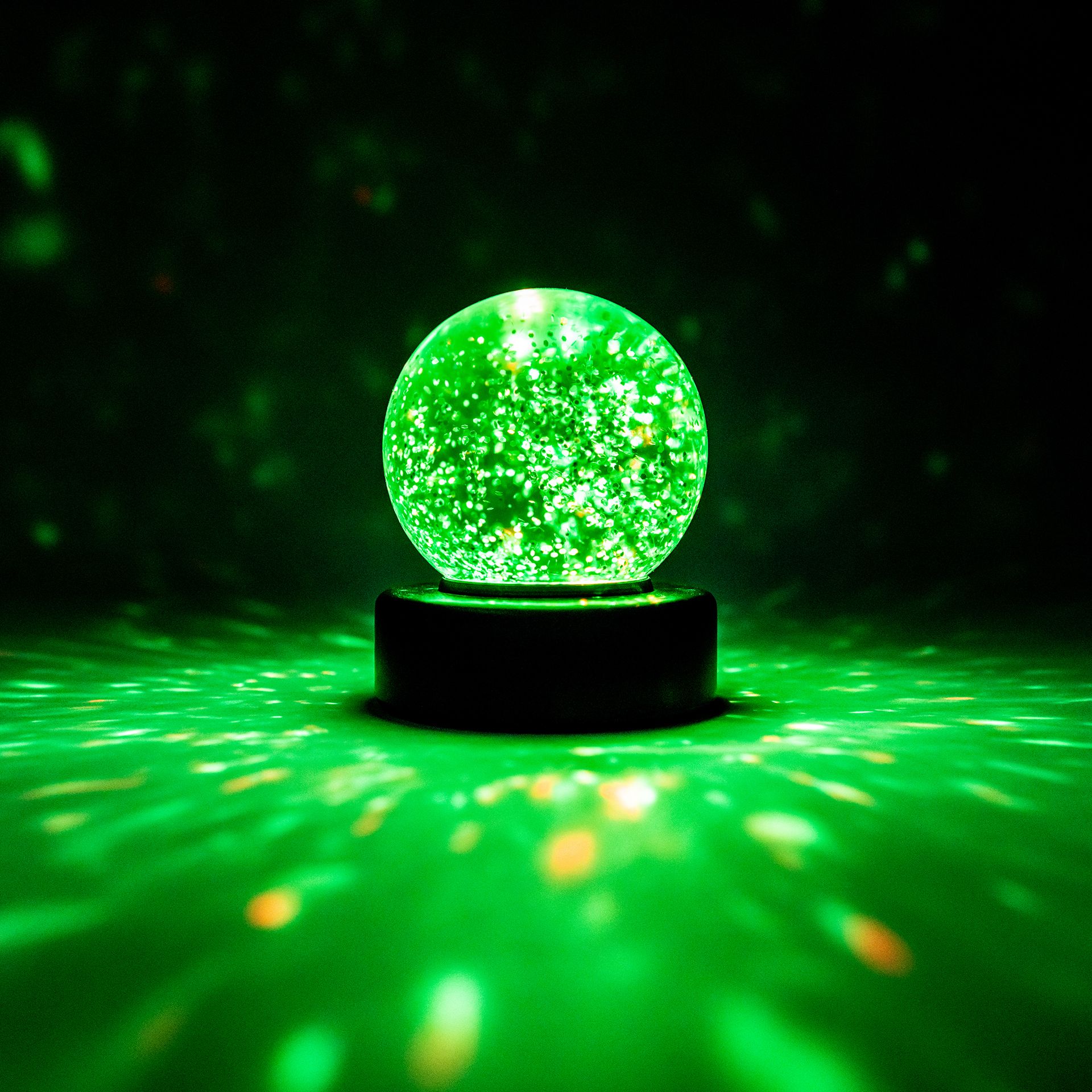 Glob magic cu sclipici LED | 107-303
