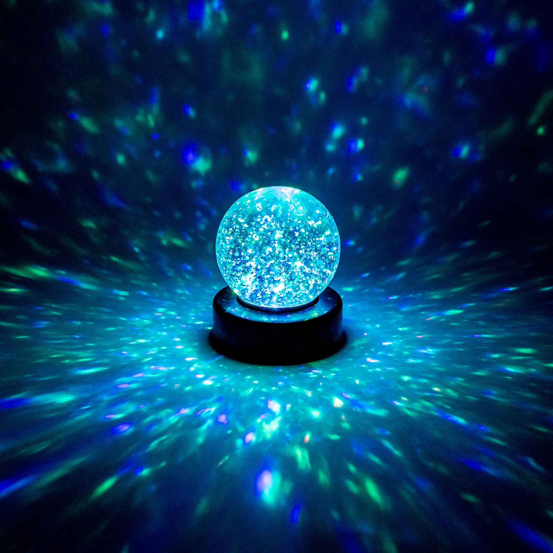 Glob magic cu sclipici LED | 107-303