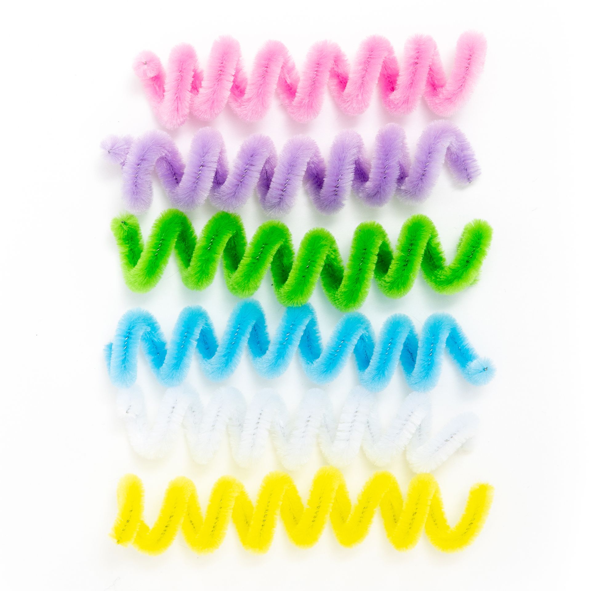 Pipe Cleaners | 6 Pastel Colors Set | KRAFT